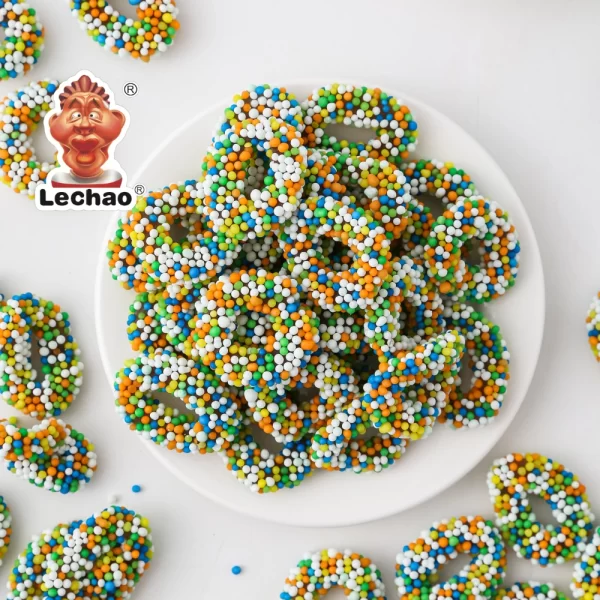 Wholesale Crunchy Gummy Rings, Bulk Crispy Chewy Candies