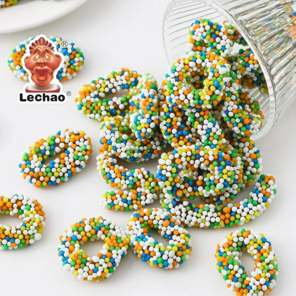 Wholesale Crunchy Gummy Rings, Bulk Crispy Chewy Candies